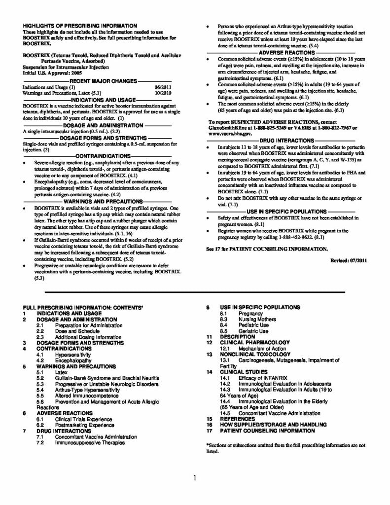 Boostrix-pdf – Woman's Clinic PA